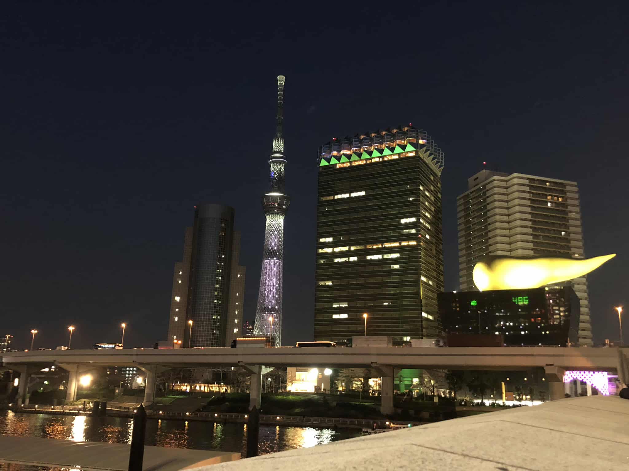 必看的夜景之一(東京淺草晴空塔) - 櫻佑旅遊